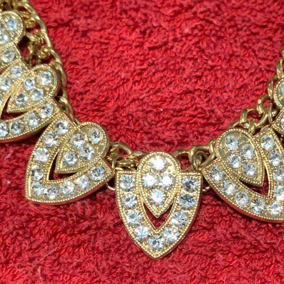 Ann Taylor | Jewelry | Ann Taylor Rhinestone Necklace | Poshmark